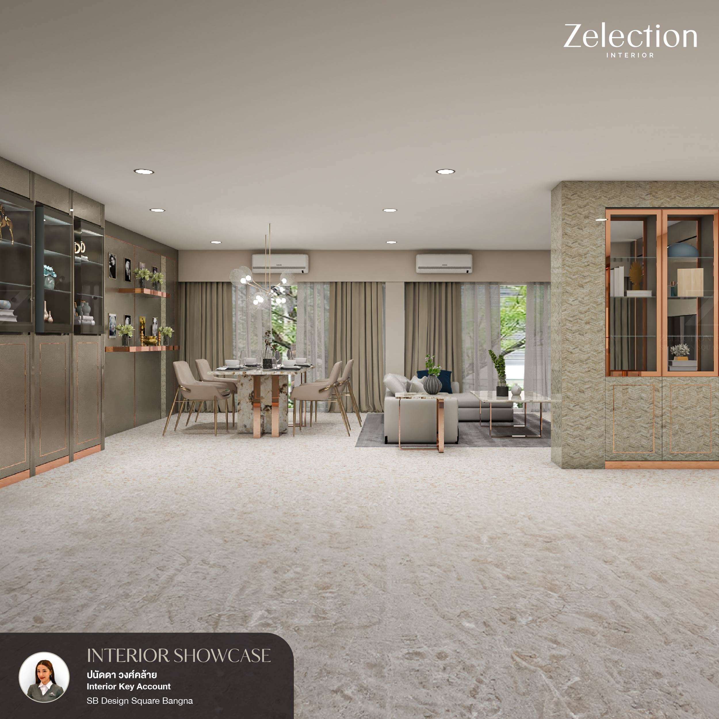 Interior Showcase - Zelection Interior - SB Design Square